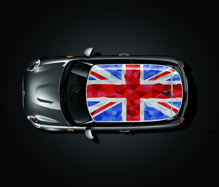MINI UK ROOF DECALS - Creative FX