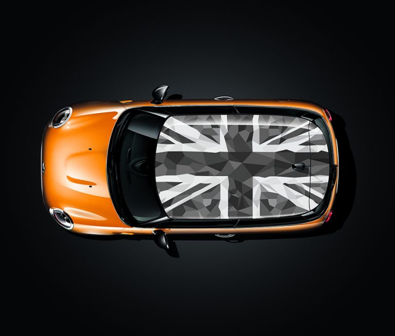MINI UK ROOF DECALS - Creative FX